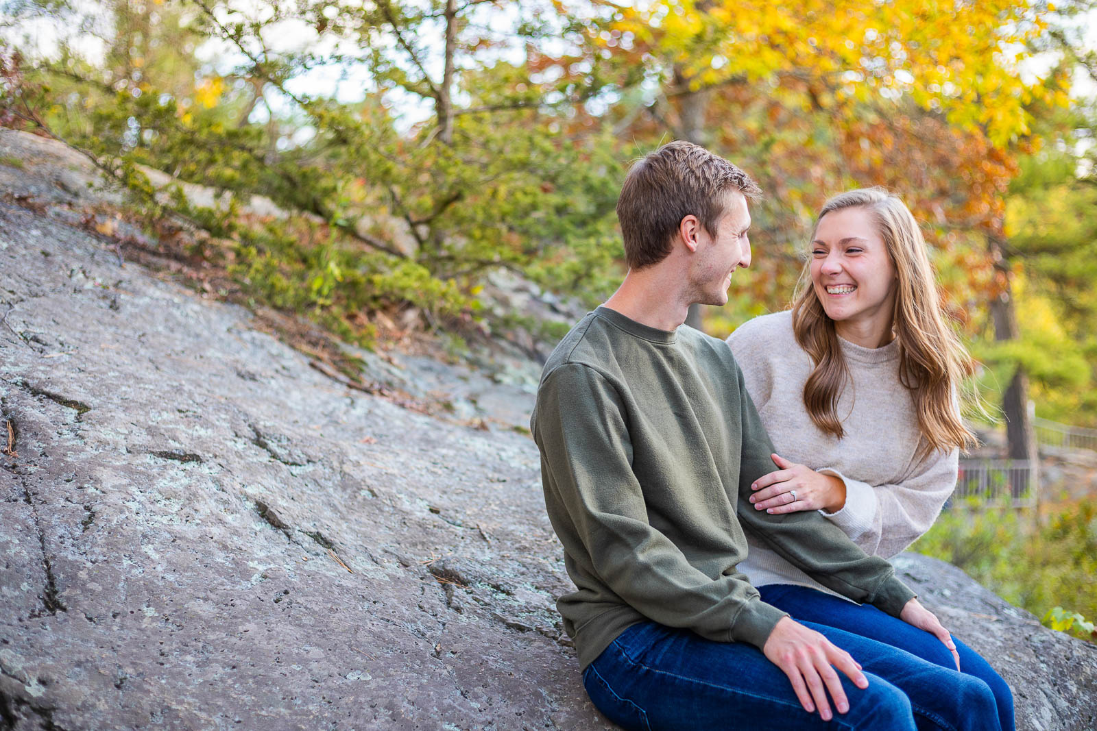Interstate State Park Fall Engagement Session | Gabi + Turner - Forever ...